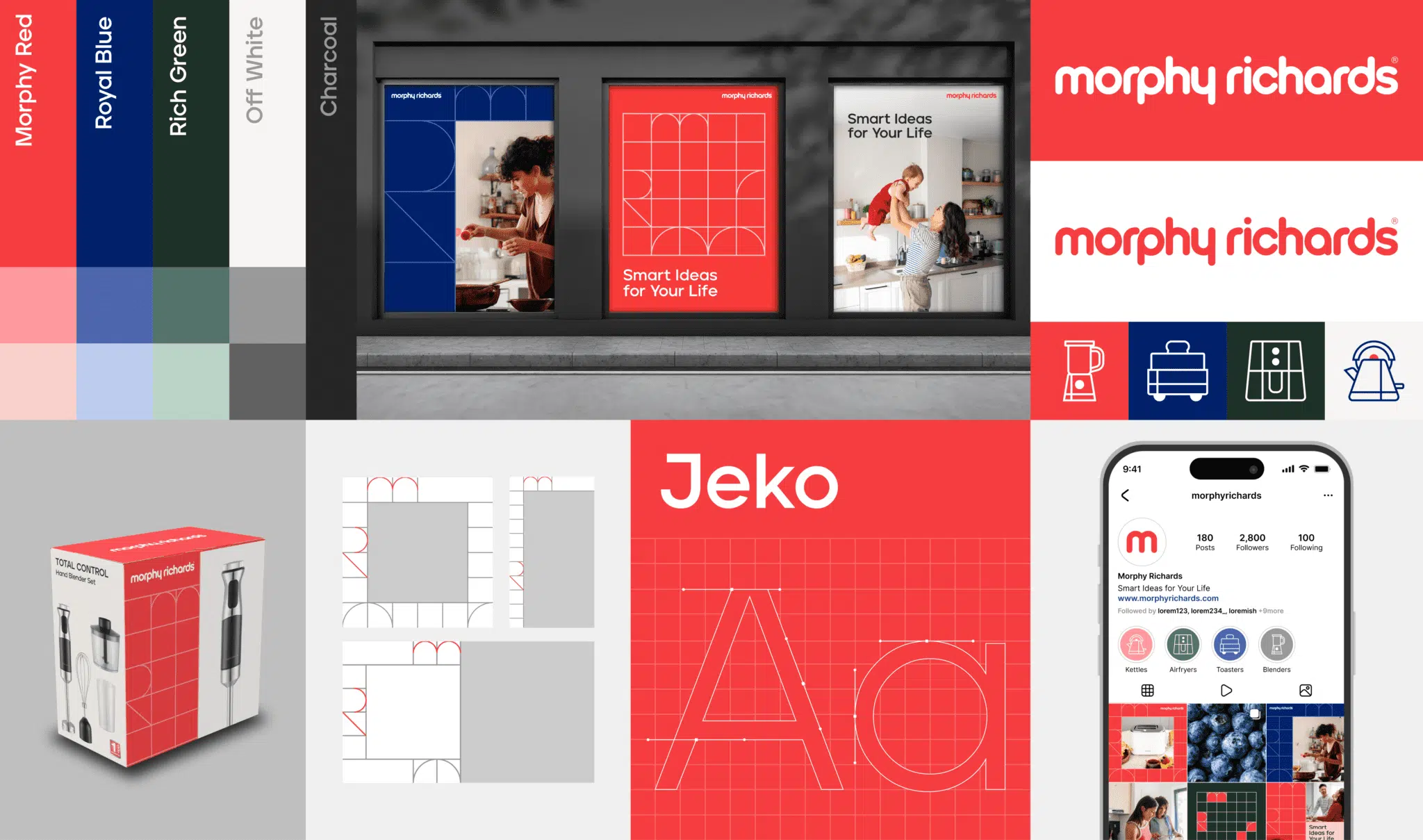 A Reimagined Brand Identity for Morphy Richards | Prophet